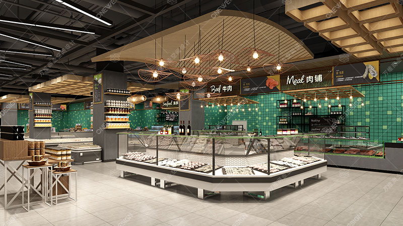 supermarket design_shopping mall design_retail design_restaurant design ...
